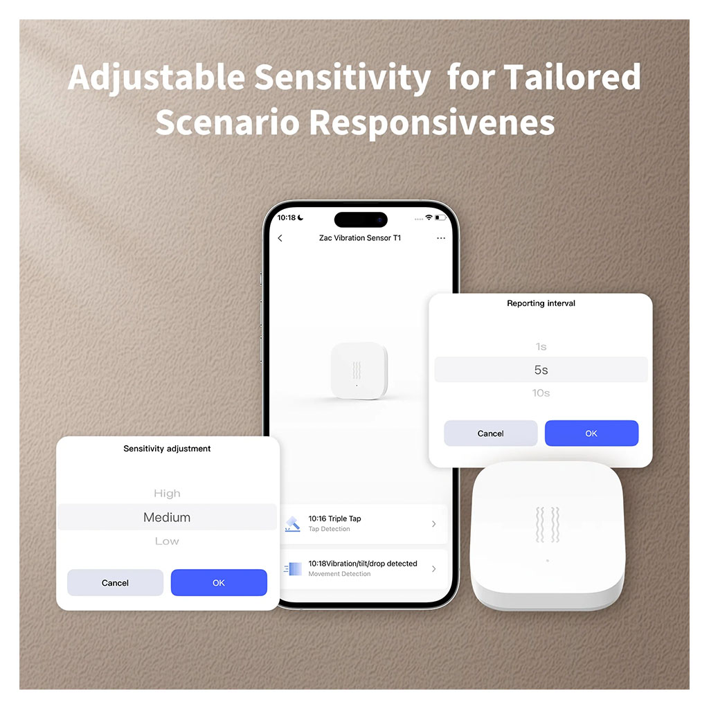 Aqara T1 Vibration Sensor - VB-S01D | Mwave