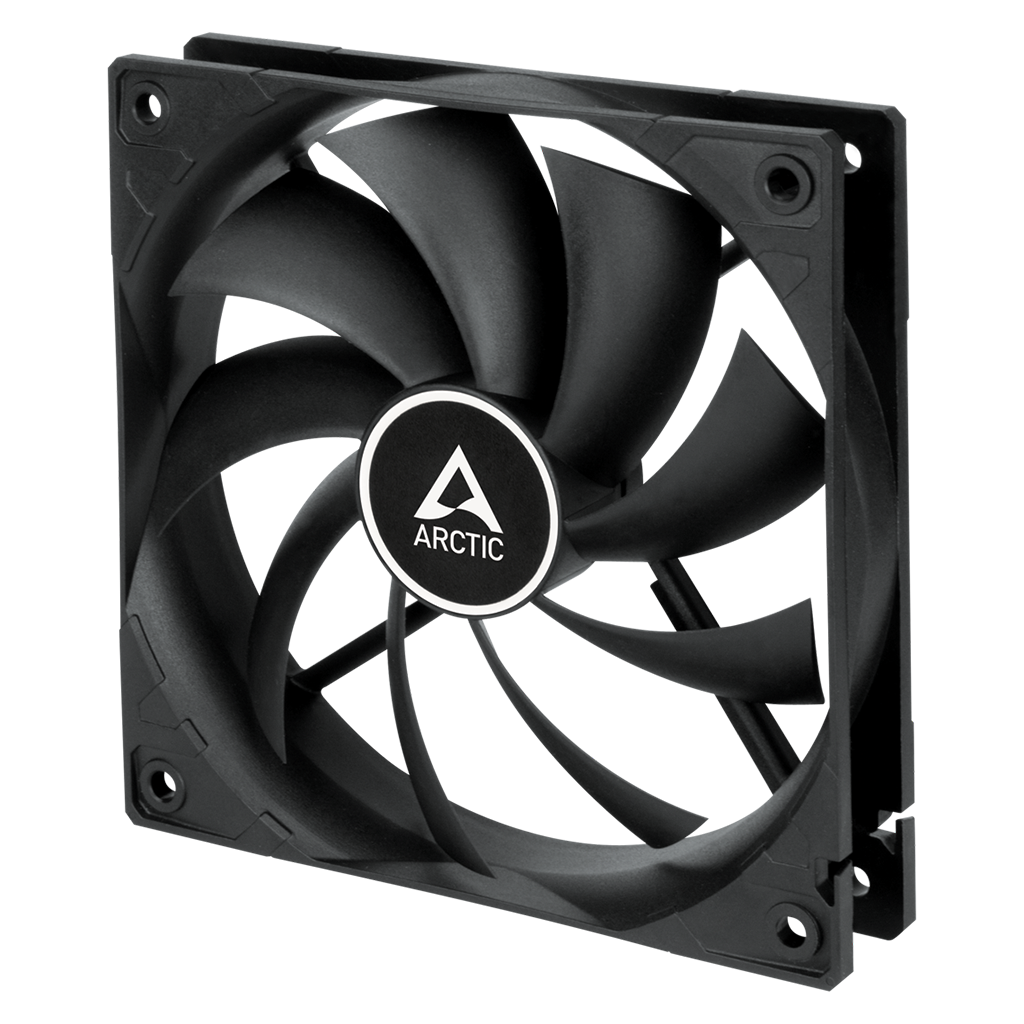 Arctic F12 120mm PWM Fan - Black - 5 Pack - ACFAN00145A | Mwave