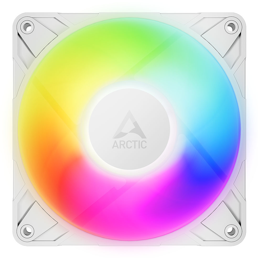 Arctic P12 Pro ARGB PWM 120mm Fan - White - ACFAN00311A | Mwave
