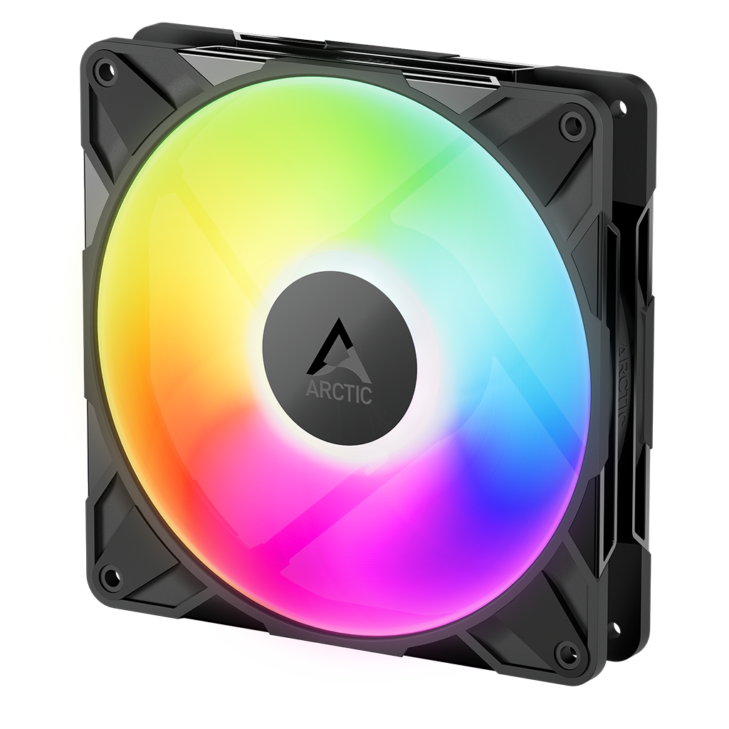 Arctic P14 Pro A-RGB 140mm PWM Fan - Black (3-Pack) - ACFAN00320A | Mwave