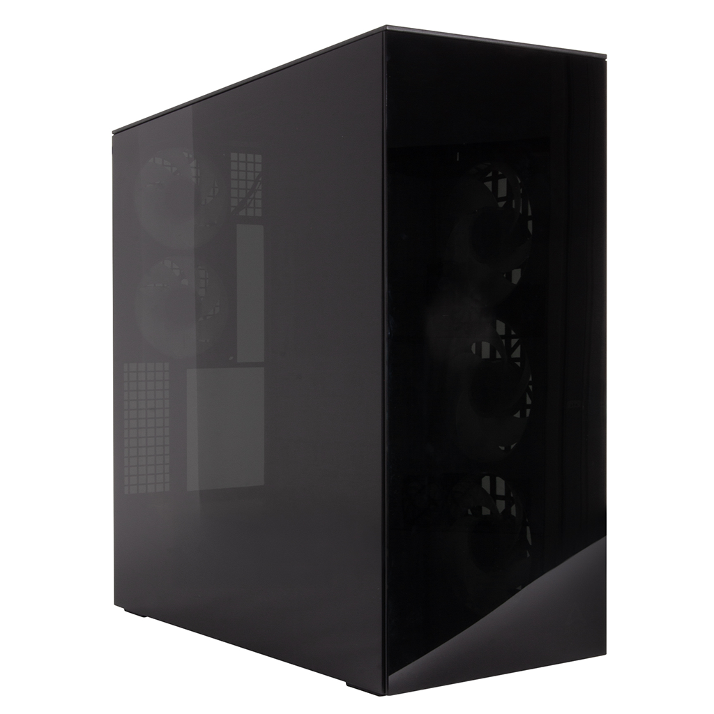 Arctic Xtender Premium Tempered Glass E-ATX PC Case - Black ...