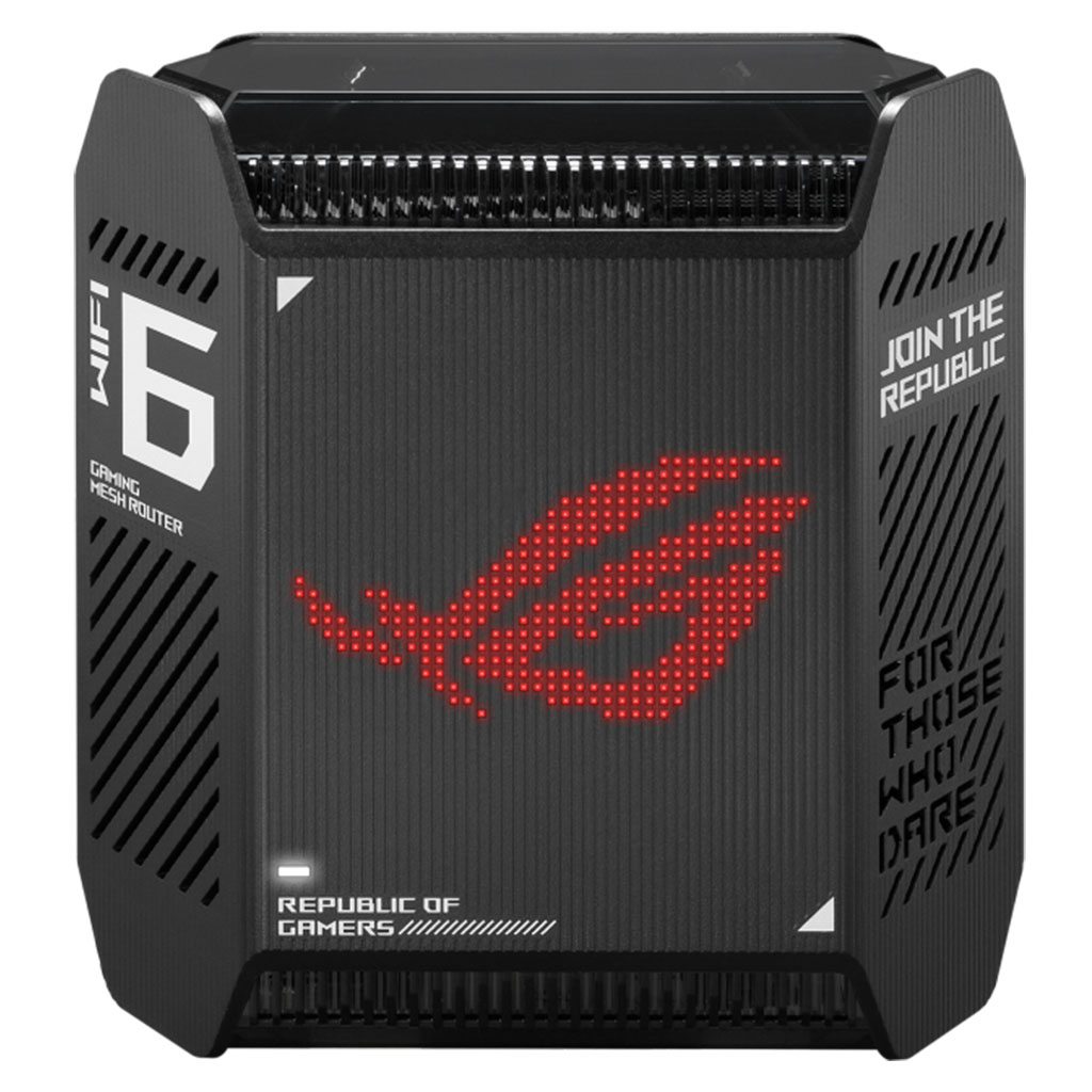ASUS ROG Rapture GT6 Black AX10000 Tri-Band WiFi 6 Mesh WiFi System - 2 ...