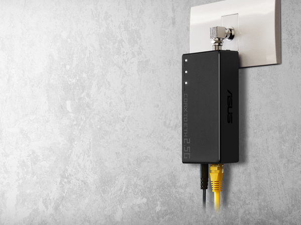 ASUS MA-25 Coax to Ethernet Adapter - 2 Pack - MA-25 (2-PK) | Mwave