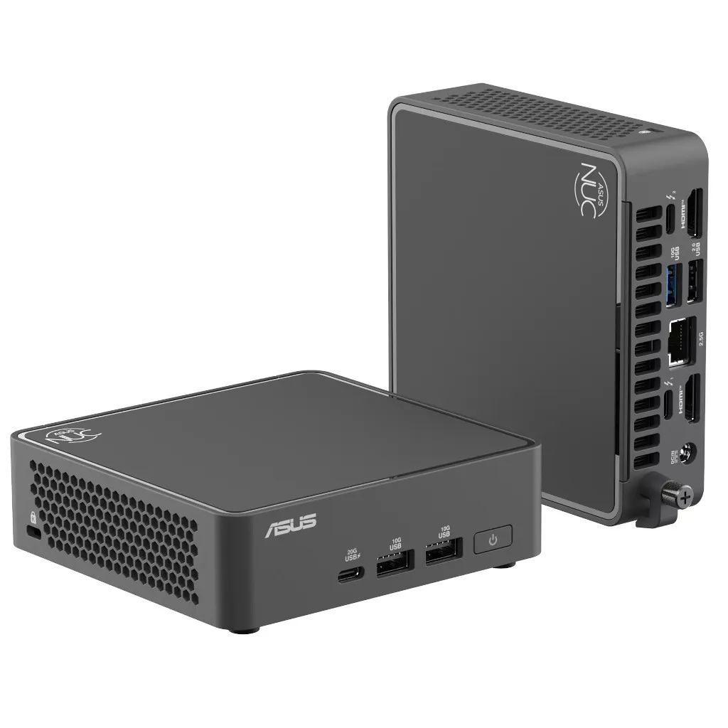 ASUS NUC 15 Pro Slim Mini PC - Intel Core 7-240H, 16GB RAM, 512GB SSD ...