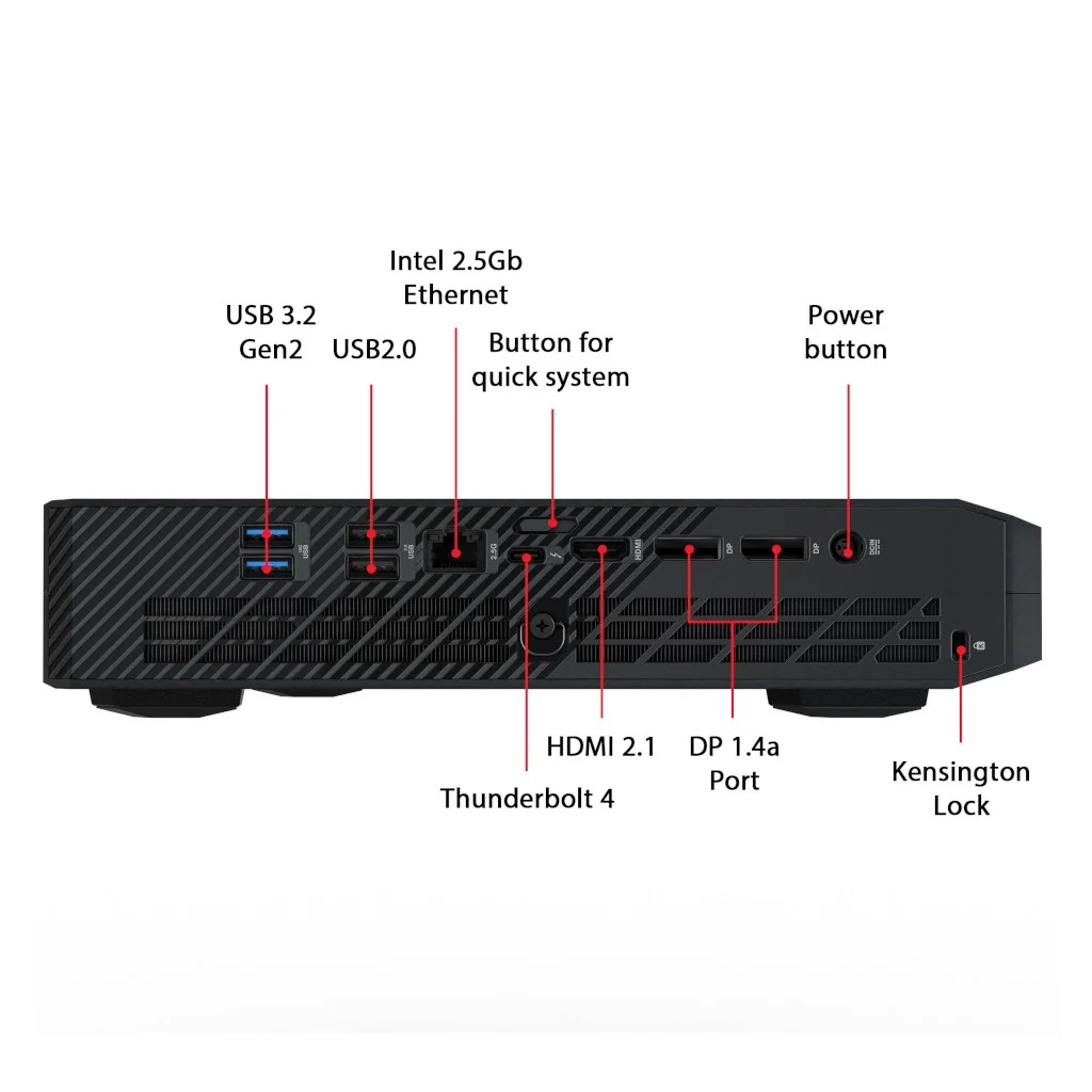 ASUS NUC Performance Mini PC - Intel Core Ultra 9 64GB 4TB RTX 4070 W11 ...