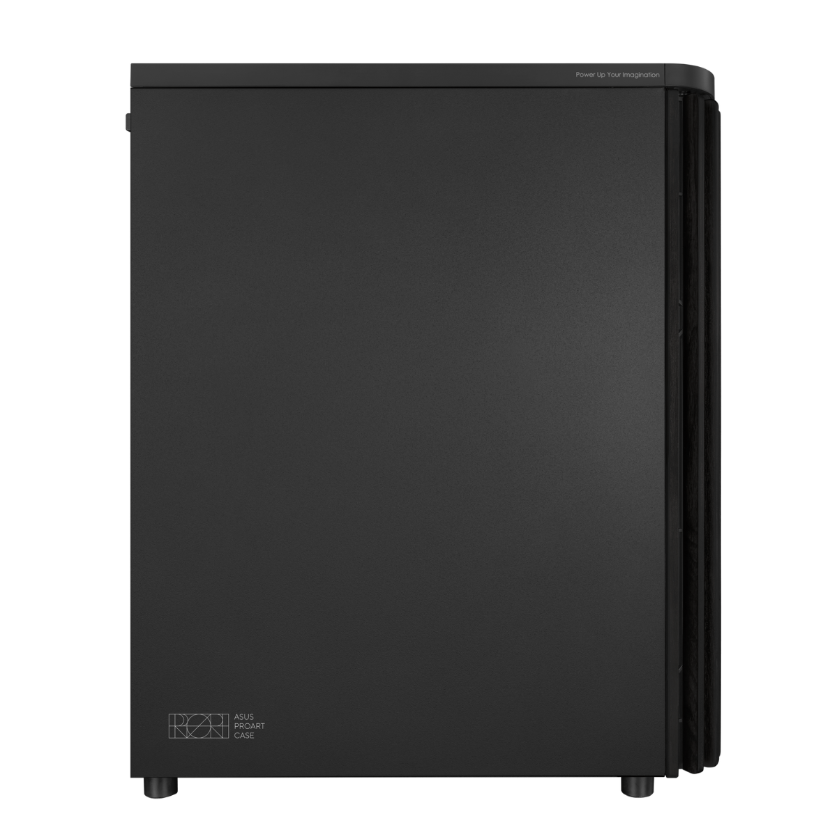 ASUS ProArt PA401 Wood Edition Metal Panel PWM ATX PC Case - Black ...