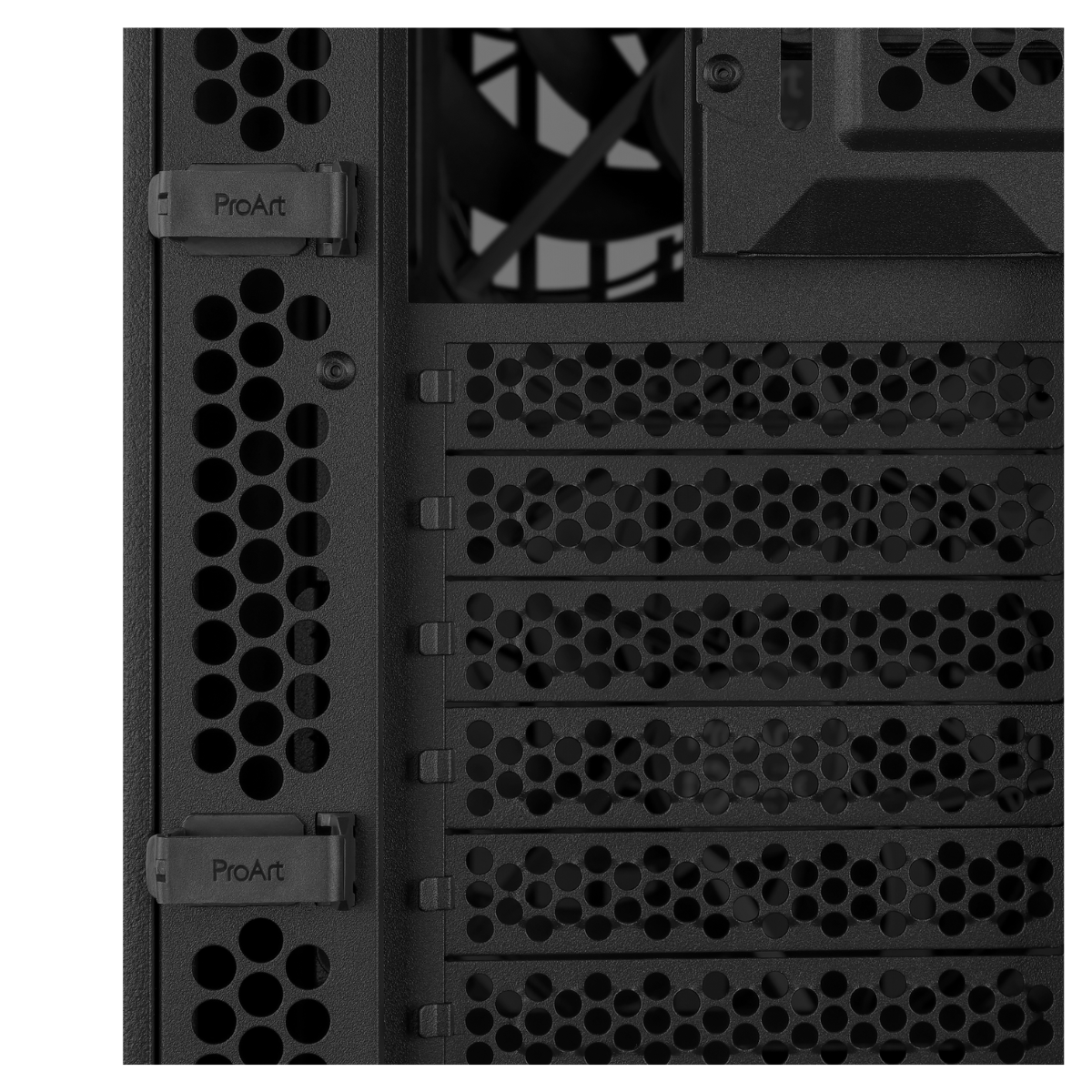 ASUS ProArt PA401 Wood Edition Tempered Glass PWM ATX PC Case - Black ...