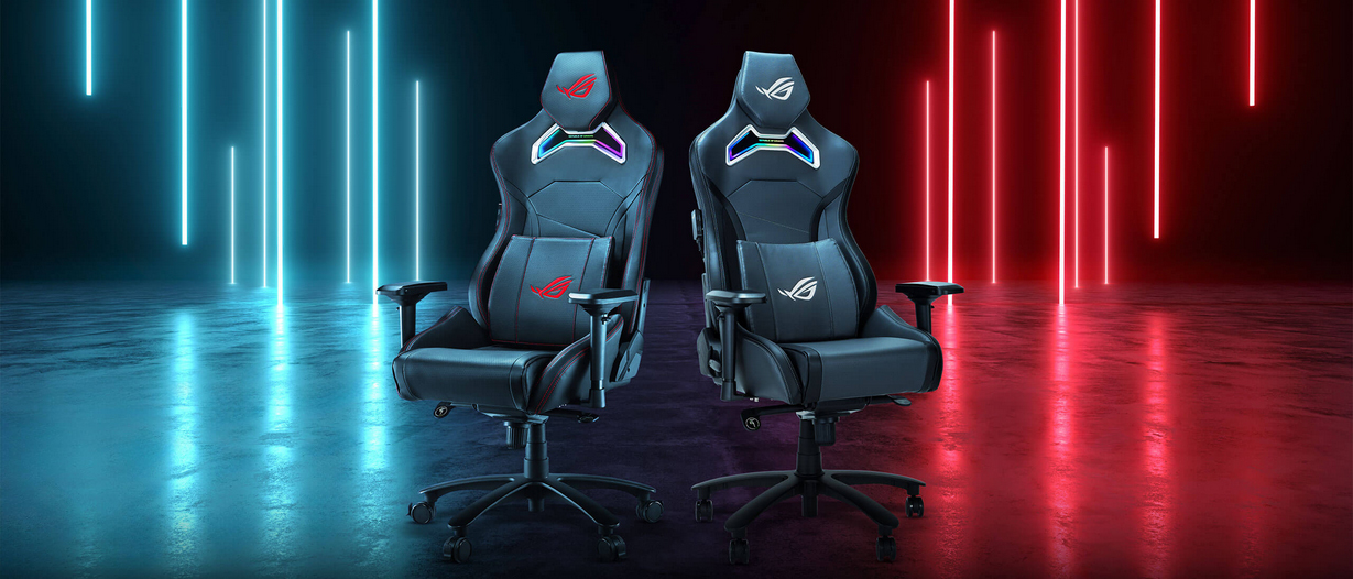 ASUS ROG Chariot X RGB Gaming Chair - Black - ROG CHARIOT X GAMING ...