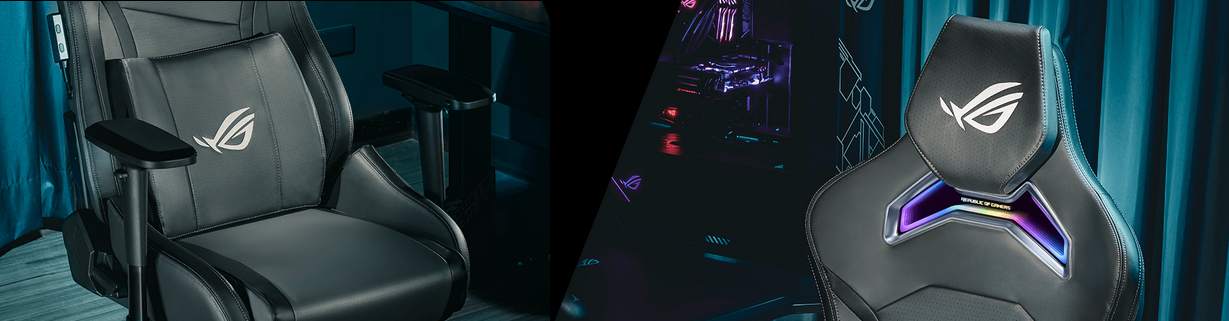 ASUS ROG Chariot X RGB Gaming Chair - Black - ROG CHARIOT X GAMING ...