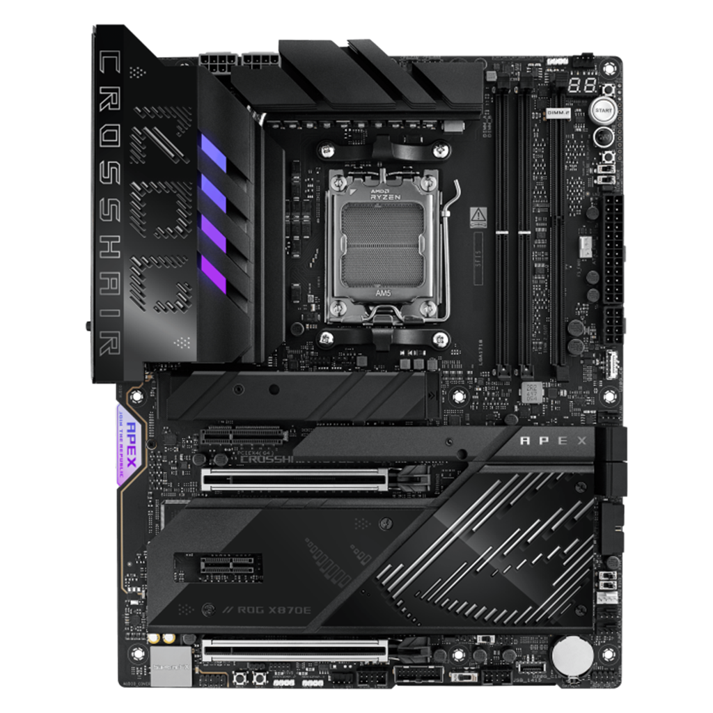 ASUS ROG Crosshair X870E Apex AM5 ATX Motherboard - ROG CROSSHAIR X870E ...