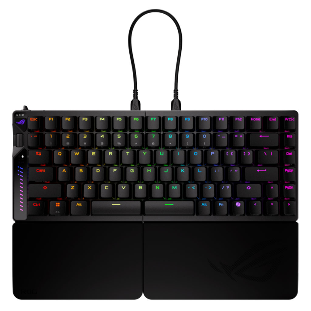 ASUS ROG Falcata Hot-Swappable Split Gaming Keyboard - ROG HFX V2 ...