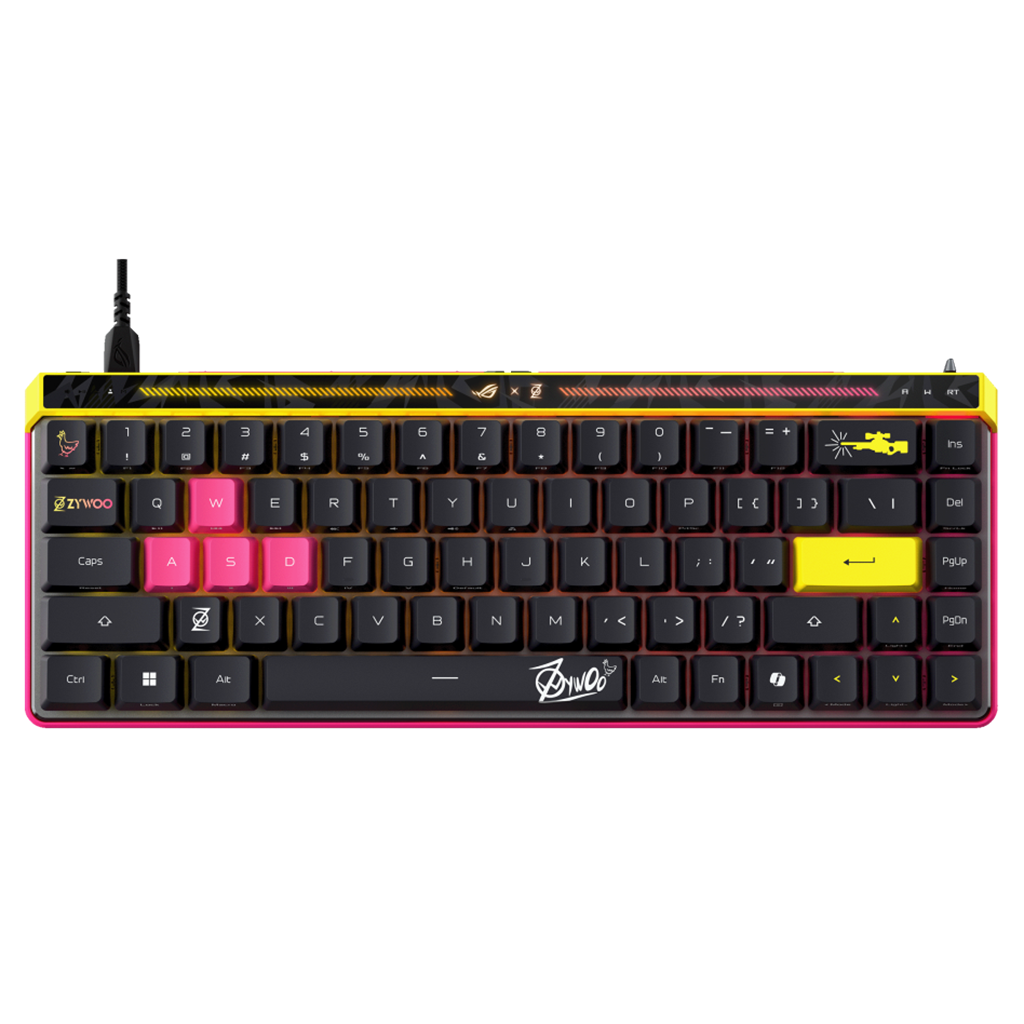 ASUS ROG Falchion Ace HFX 65% Analog Gaming Keyboard - ZywOo Edition ...