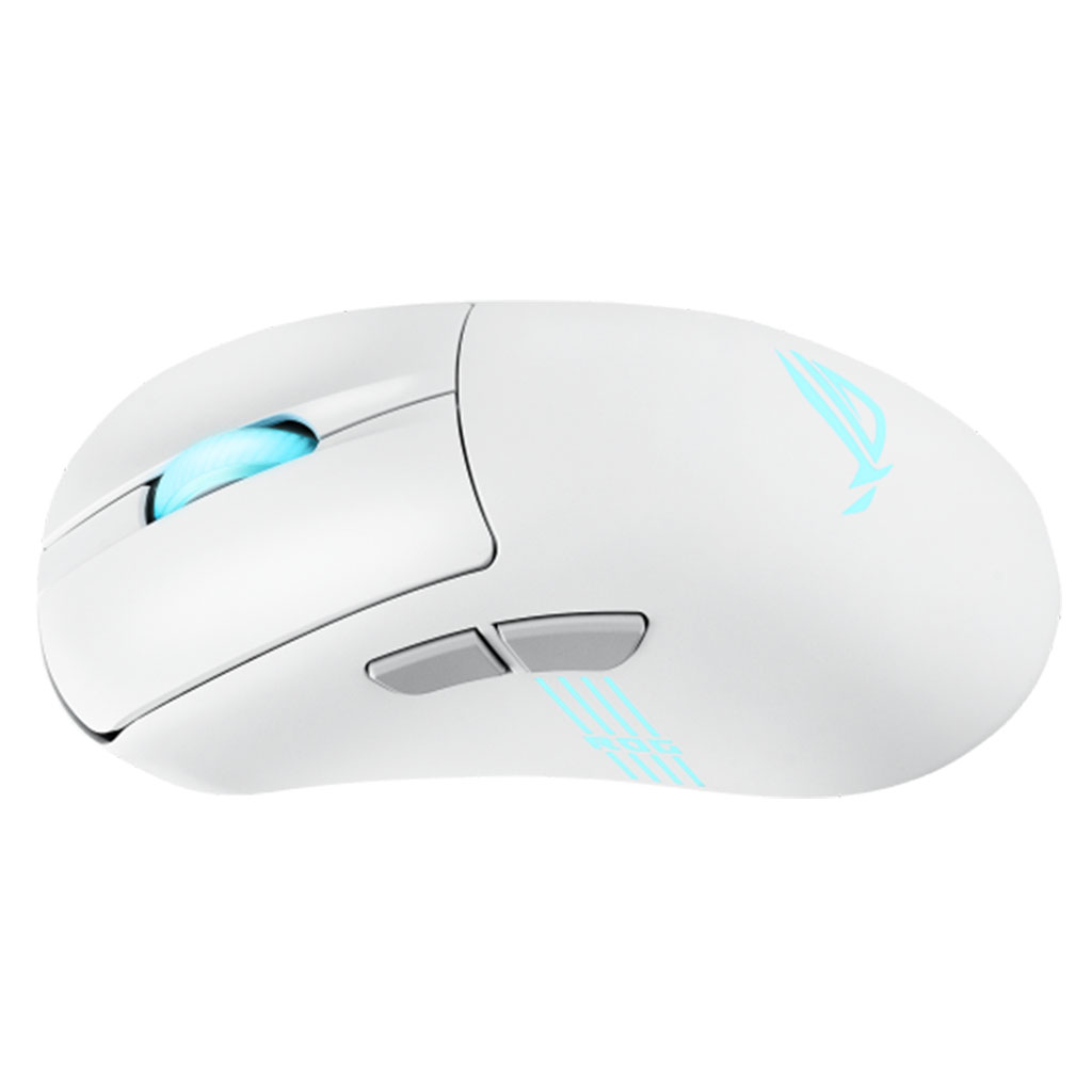 ASUS ROG Keris II Origin AimPoint Wireless Optical Gaming Mouse - White ...