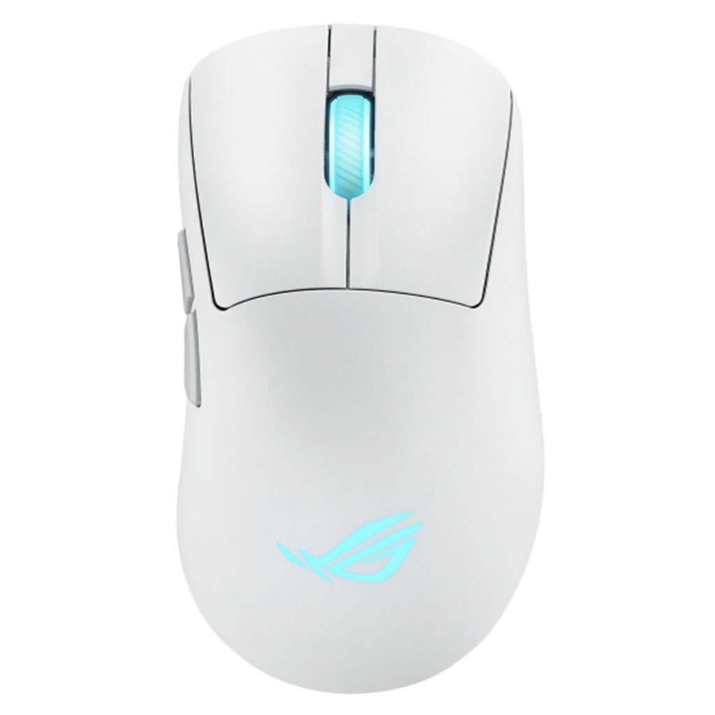 ASUS ROG Keris II Origin AimPoint Wireless Optical Gaming Mouse - White ...
