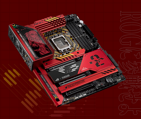 ASUS ROG MAXIMUS Z790 HERO LGA 1700 ATX Motherboard - EVA-02 EDITION ...