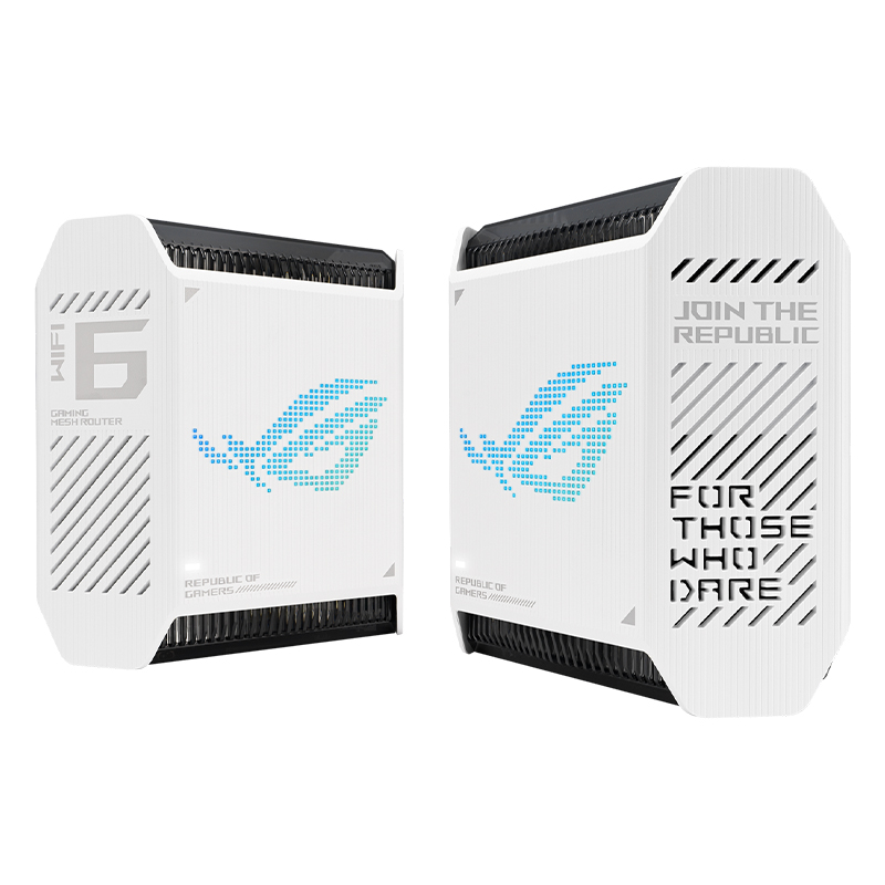Asus Rog Rapture Gt Ax Tri Band Wi Fi Mesh System White Pack Gt W Pk Mwave