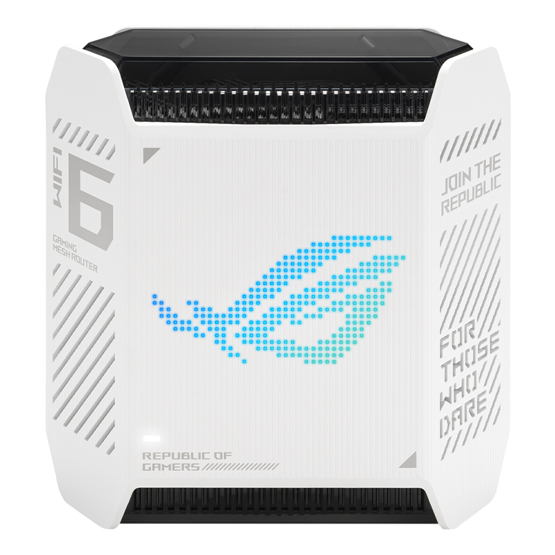 ASUS ROG Rapture GT6 AX10000 Tri-Band Wi-Fi 6 Mesh System (White) - 2 ...
