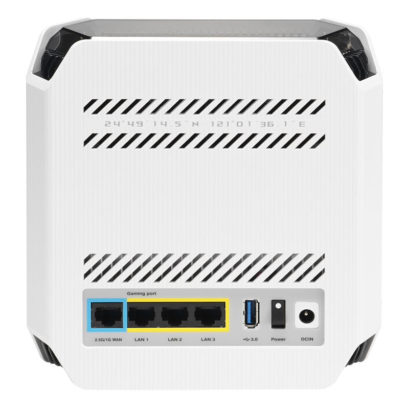 ASUS ROG Rapture GT6 AX10000 Tri-Band Wi-Fi 6 Mesh System (White) - 2 ...