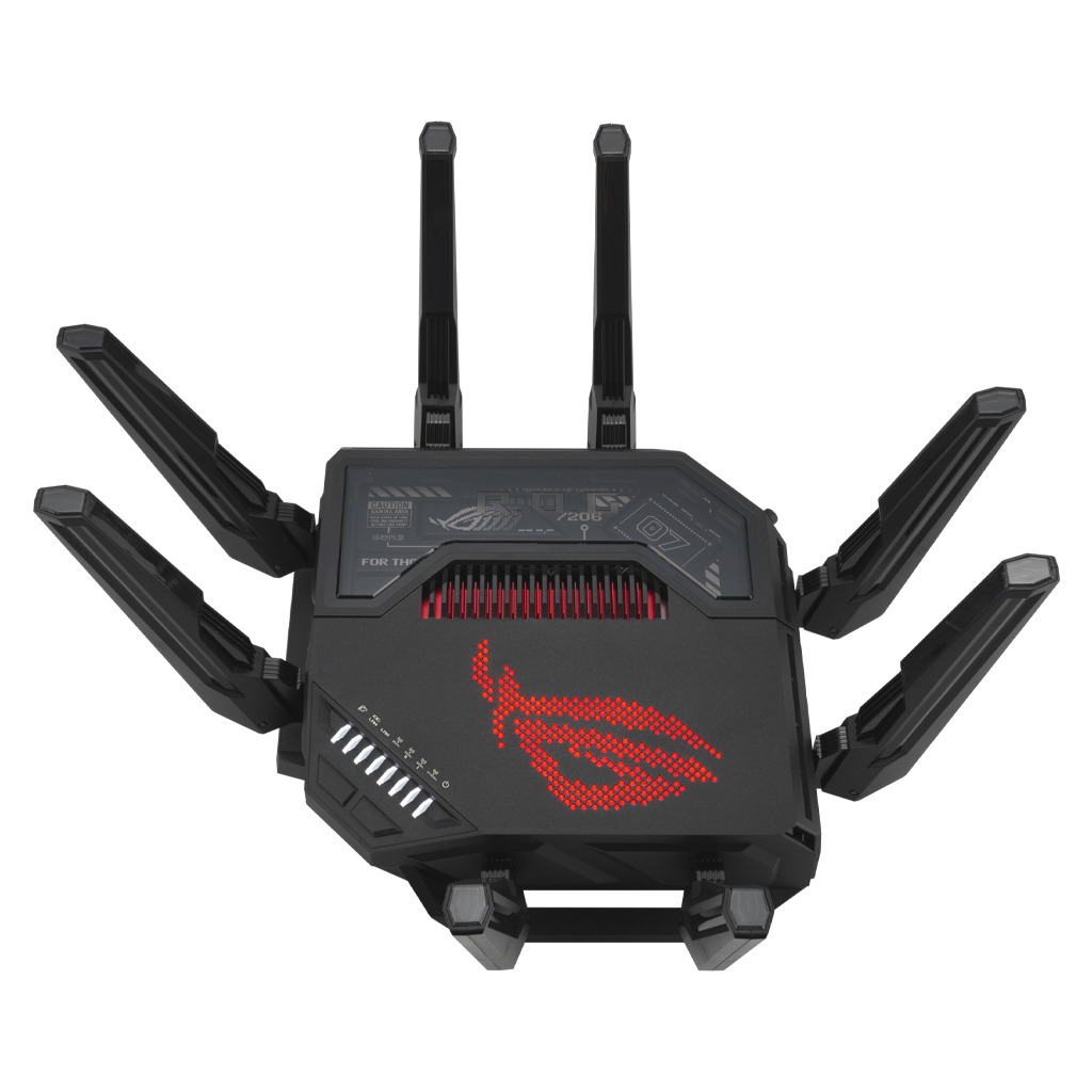 ASUS ROG Rapture GT-BE98 BE25000 Quad-Band RGB Wi-Fi 7 AiMesh Router - GT-BE98 | Mwave