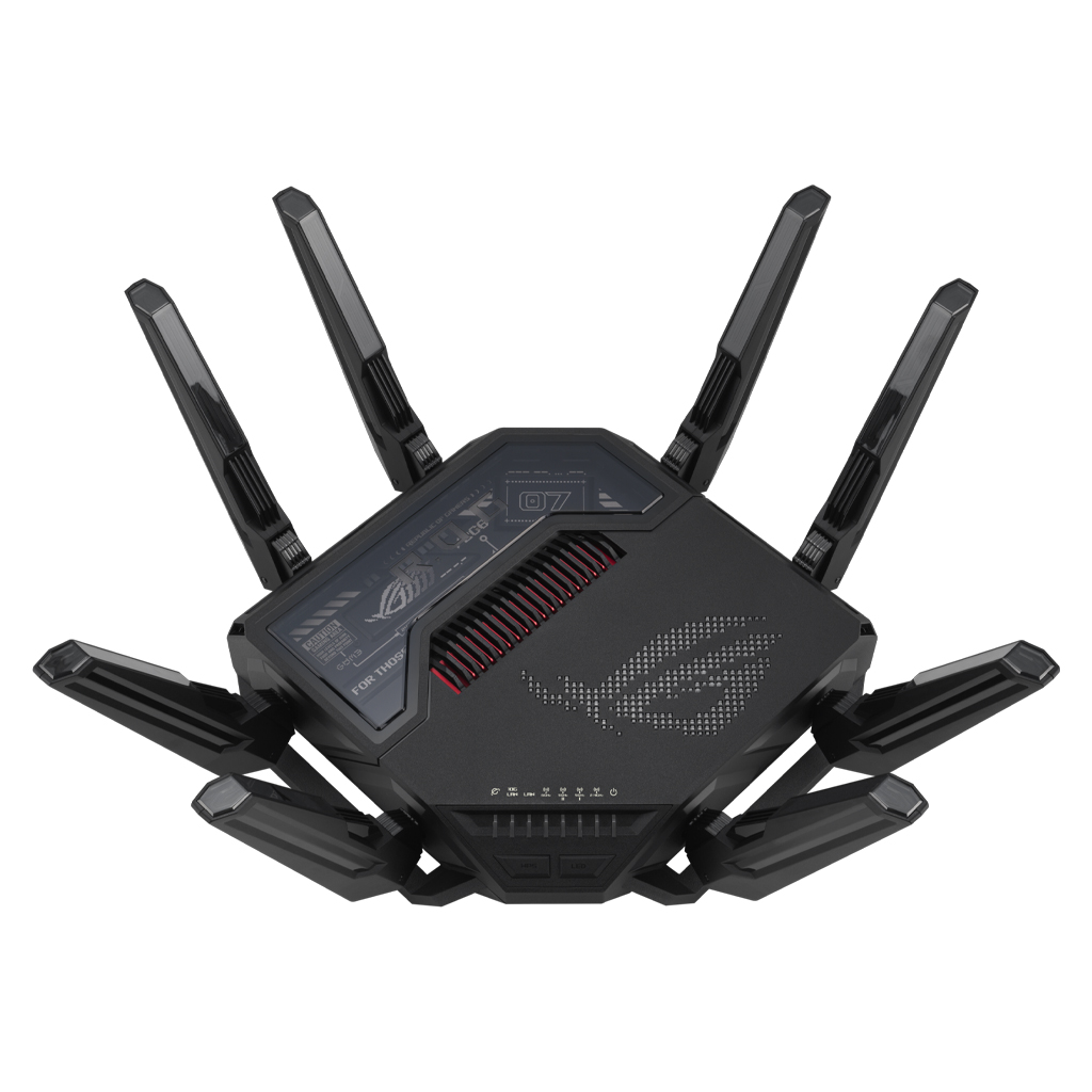 ASUS ROG Rapture GT-BE98 BE25000 Quad-Band RGB Wi-Fi 7 AiMesh Router ...