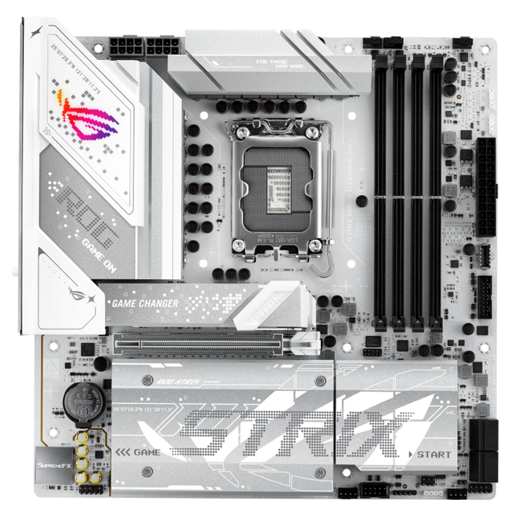 ASUS ROG STRIX B860-G GAMING WIFI Intel LGA 1851 Micro-ATX Motherboard - ROG STRIX B860-G GAMING ...
