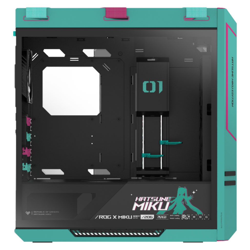 ASUS ROG Strix Helios II Tempered Glass Mid-Tower E- ATX Case - Hatsune ...