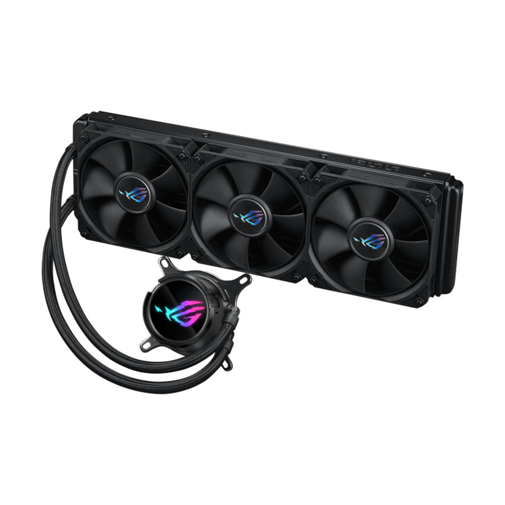 ASUS ROG STRIX LC III 360 360mm AIO Liquid CPU Cooler - Black - ROG ...