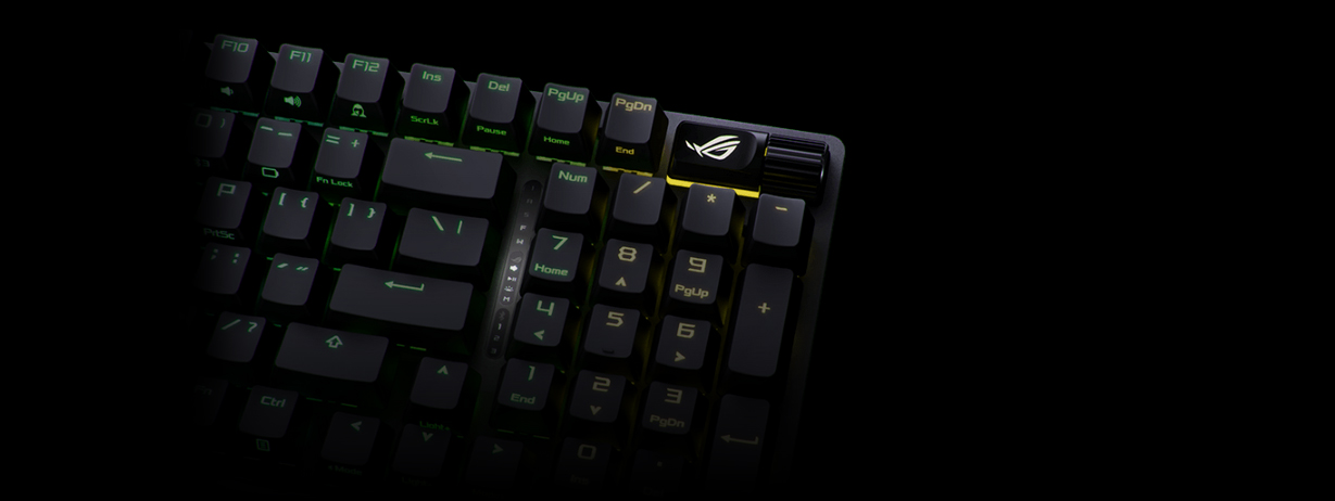 ASUS ROG Strix Scope II 96 Wireless White Mechanical Gaming Keyboard ...