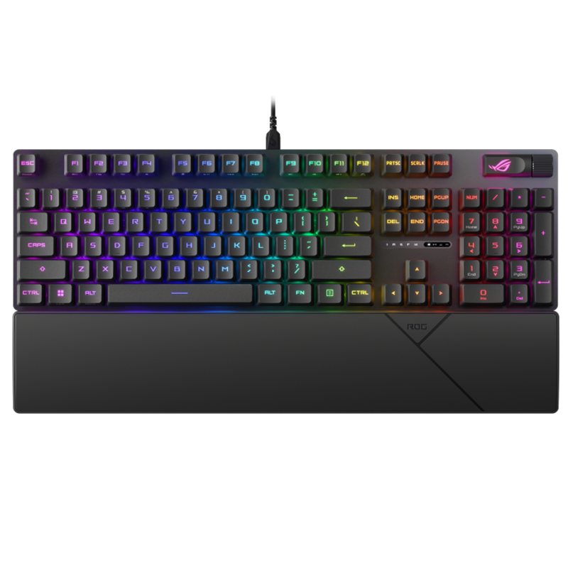 ASUS ROG Strix Scope II RX ABS Mechanical Gaming Keyboard - Blue Switches - ROG STRIX SCOPE II ...