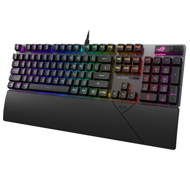 ASUS ROG Strix Scope II RX ABS Mechanical Gaming Keyboard - Blue Switches - ROG STRIX SCOPE II ...