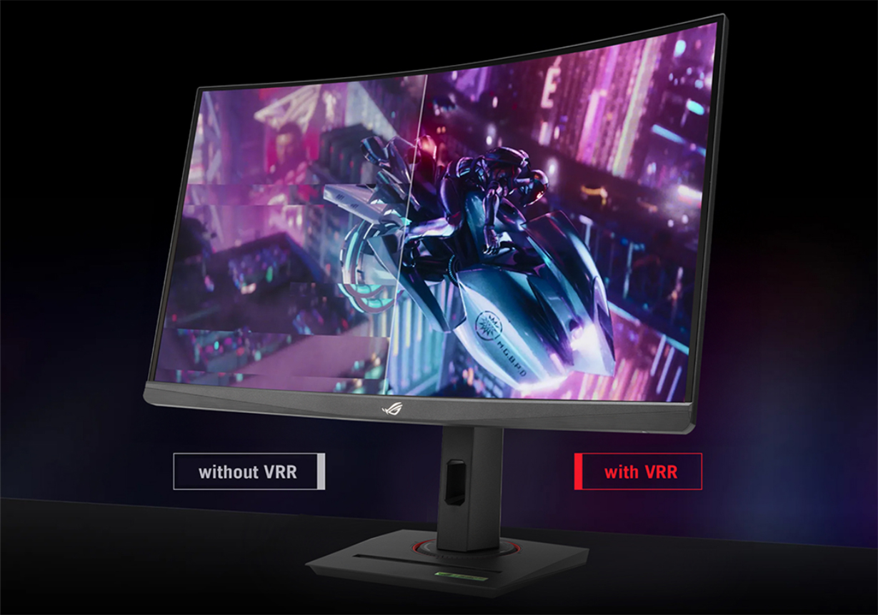 ASUS ROG Strix XG32WCS 32" QHD 180Hz 1ms FreeSync Curved Gaming Monitor ...