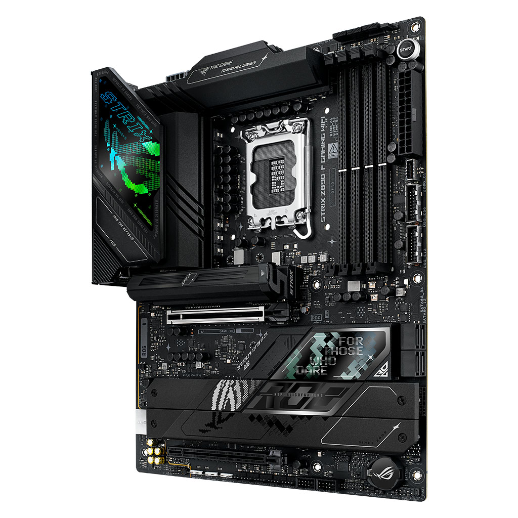 ASUS ROG STRIX Z890-F GAMING WIFI Intel LGA 1851 ATX Motherboard - ROG ...