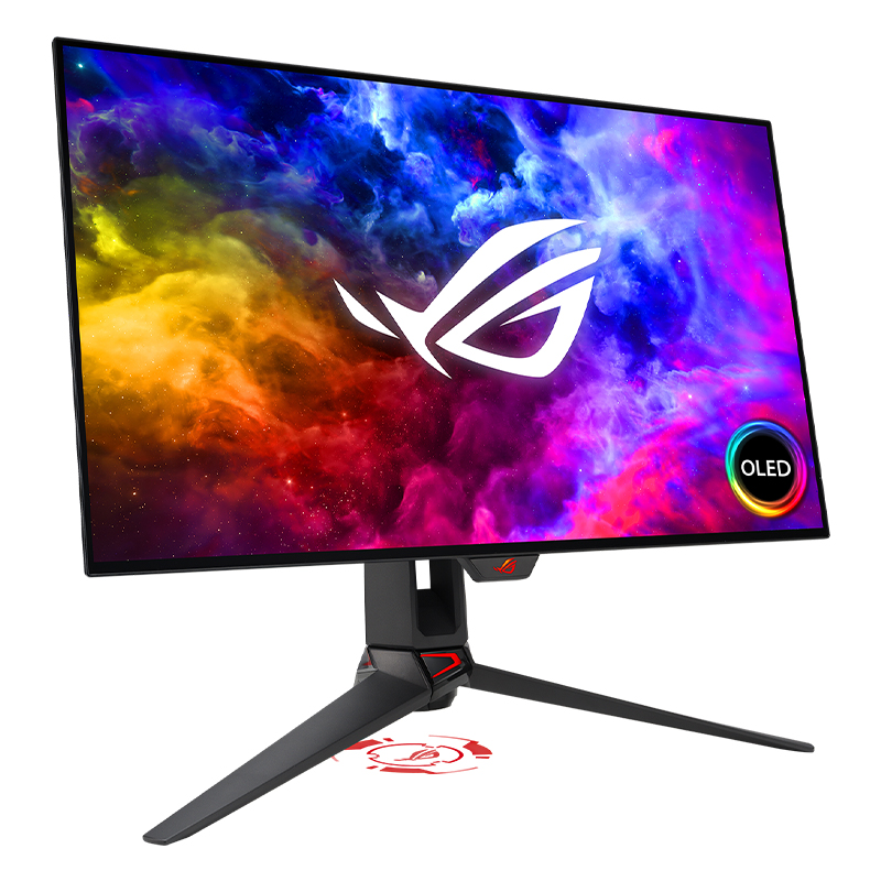 ASUS ROG Swift PG27AQDM 26.5" QHD 240Hz 0.03ms HDR FreeSync Gaming OLED ...