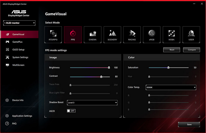ASUS ROG Swift OLED PG39WCDM 39" 240Hz Ultra-Wide QHD Curved Gaming ...