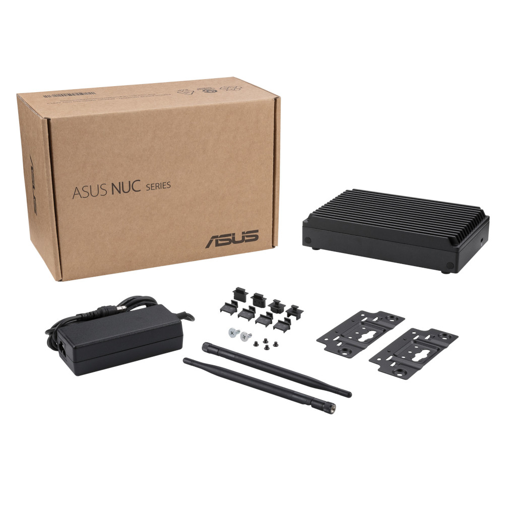 ASUS NUC 13 Rugged Fanless Mini PC Barebone Kit - Intel Atom x7425E ...