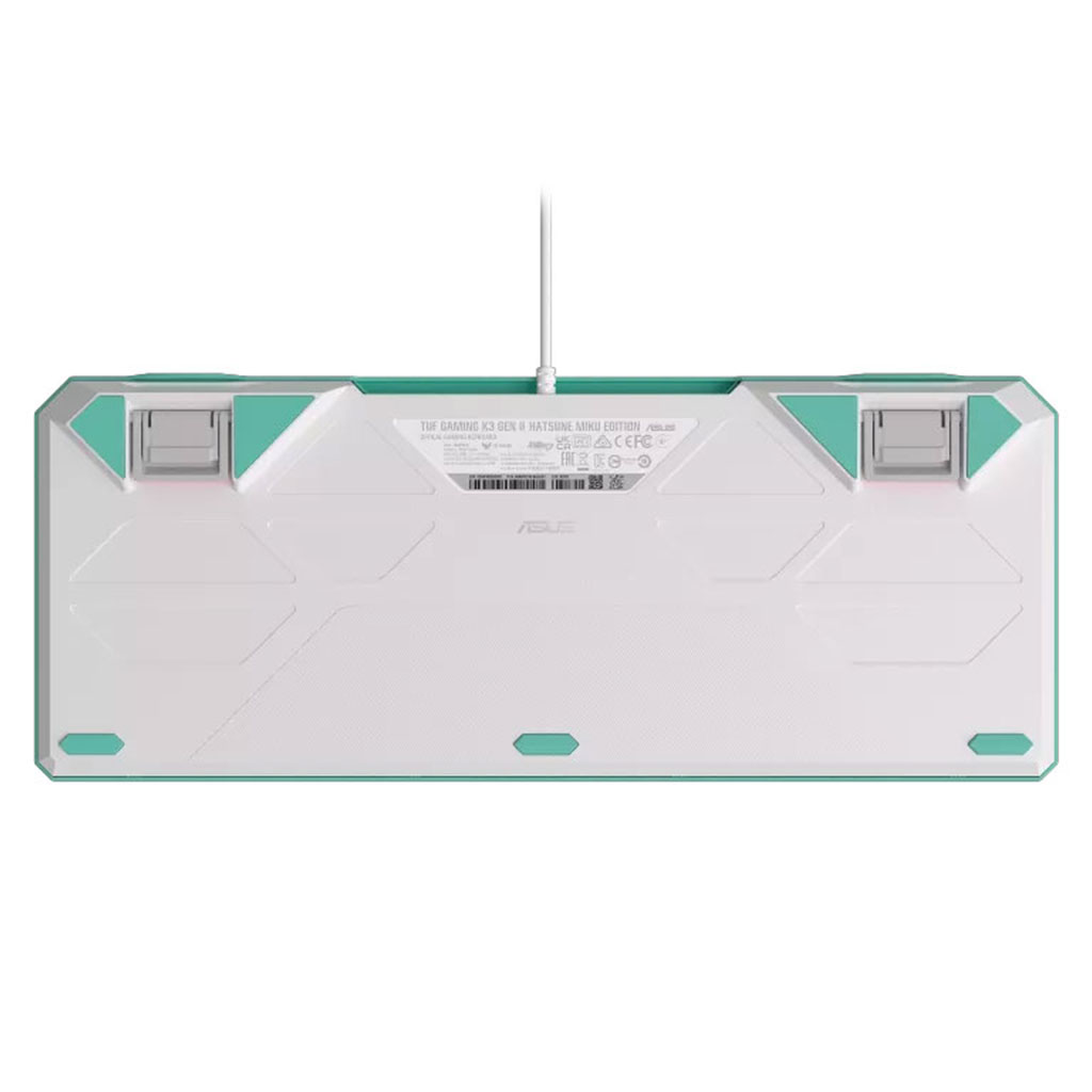 ASUS TUF Gaming K3 Gen II RGB Mechanical Keyboard Hatsune Miku Edition ...