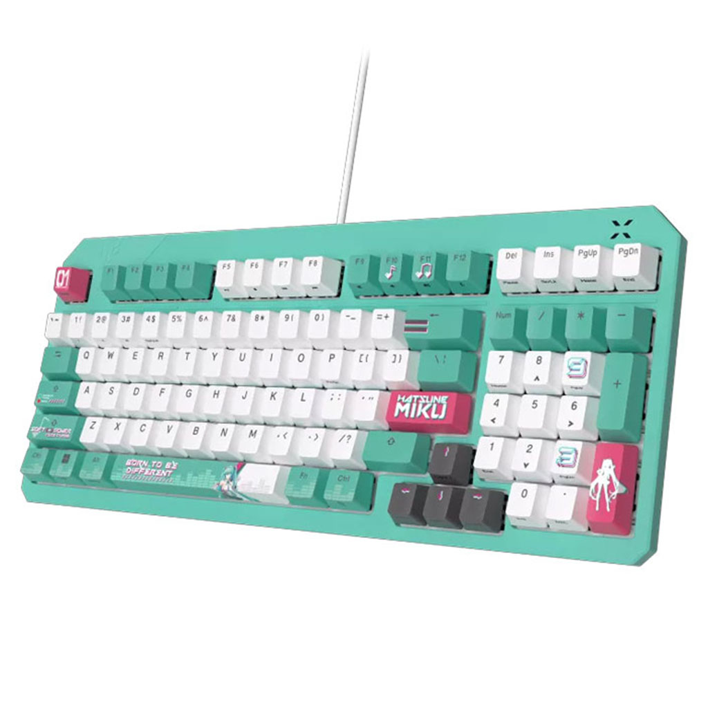 ASUS TUF Gaming K3 Gen II RGB Mechanical Keyboard Hatsune Miku Edition ...