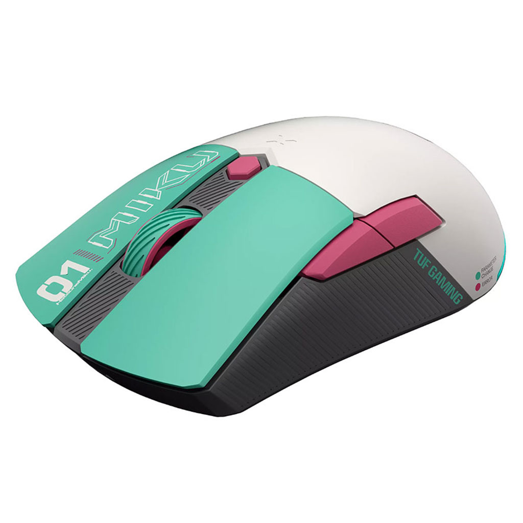 ASUS TUF Gaming Mini Wireless Gaming Mouse - Hatsune Miku Edition - TUF ...