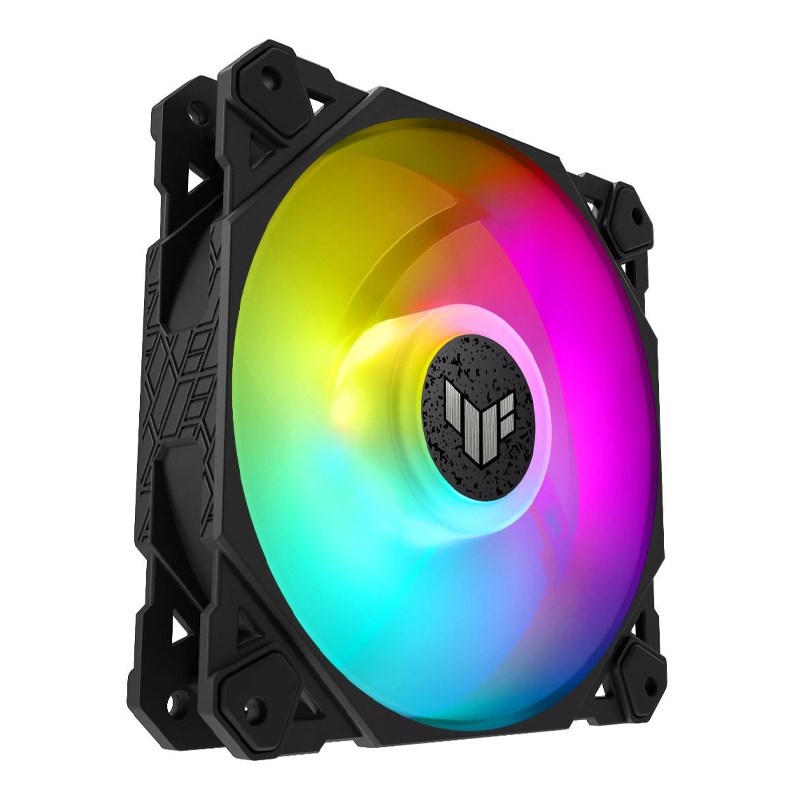 ASUS TUF Gaming TF120 ARGB 120mm PWM Black Fan - Single Pack - TUF ...
