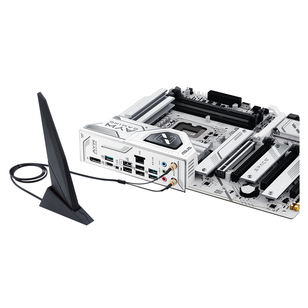 ASUS Z890 AYW GAMING WIFI W Intel LGA 1851 ATX Motherboard - White ...