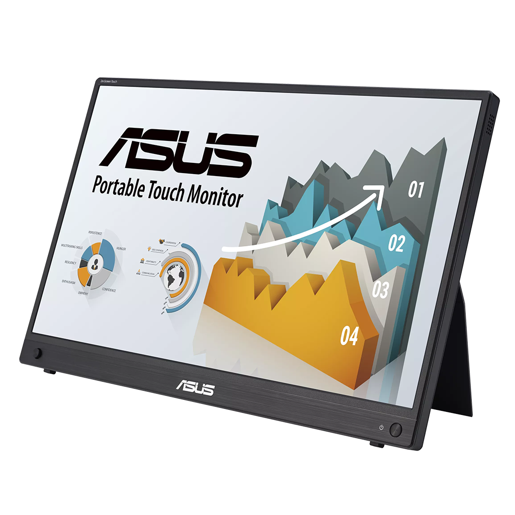 ASUS ZenScreen 16" Full HD USB-C 10-Point Touch Portable Monitor ...