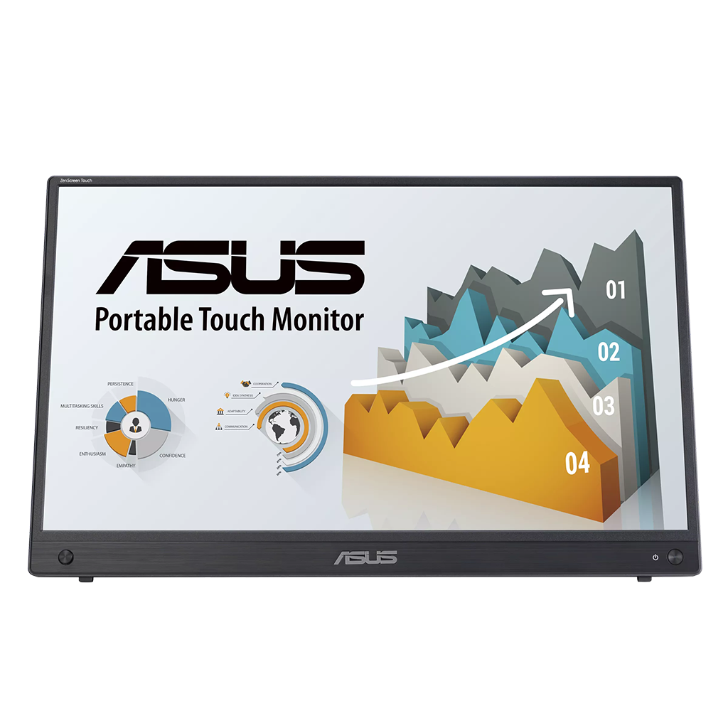 ASUS ZenScreen 16" Full HD USB-C 10-Point Touch Portable Monitor ...