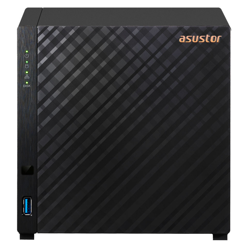 Asustor Drivestor 4 AS1104T 4-Bay Diskless NAS Realtek RTD1296 Quad ...