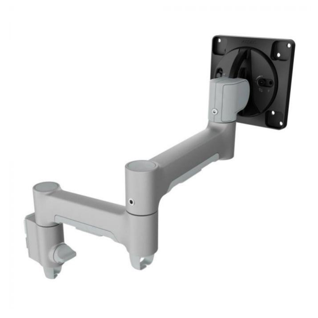 Atdec AWMS-4-4675 Quad 460mm Heavy Duty Monitor Arms F Clamp - Silver ...
