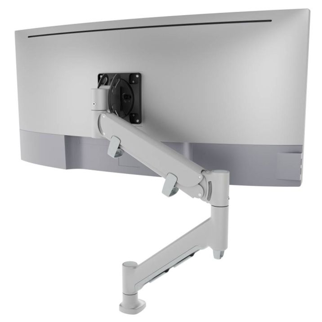 Atdec FORTIS Heavy Duty Dynamic Monitor Arm F-Clamp - Silver - AWMS-HXB ...