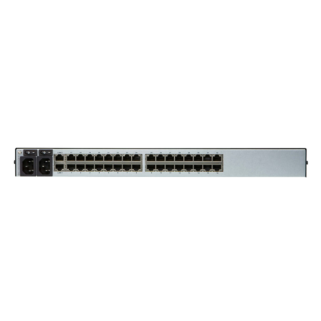 ATEN 32-Port Serial Console Server over IP with Dual Power - SN0132CO ...