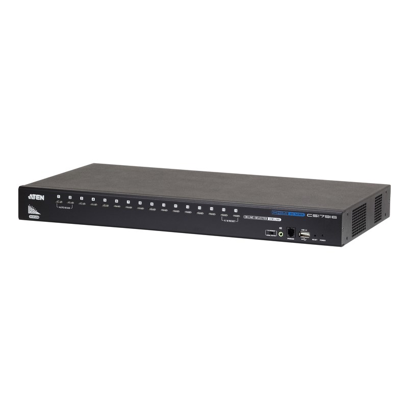 ATEN CS17916 16-Port Rackmount HDMI KVM Switch with Multi-Display ...