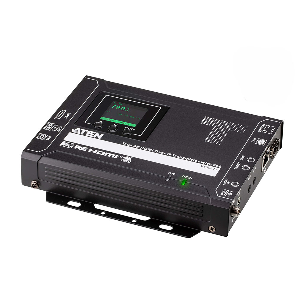 ATEN True 4K HDMI over IP Transmitter with PoE - VE8962T | Mwave