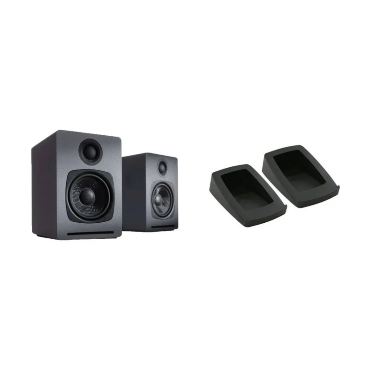 Audioengine A1 Wireless Desktop Speakers with DS1 Speaker Stands - BDL ...
