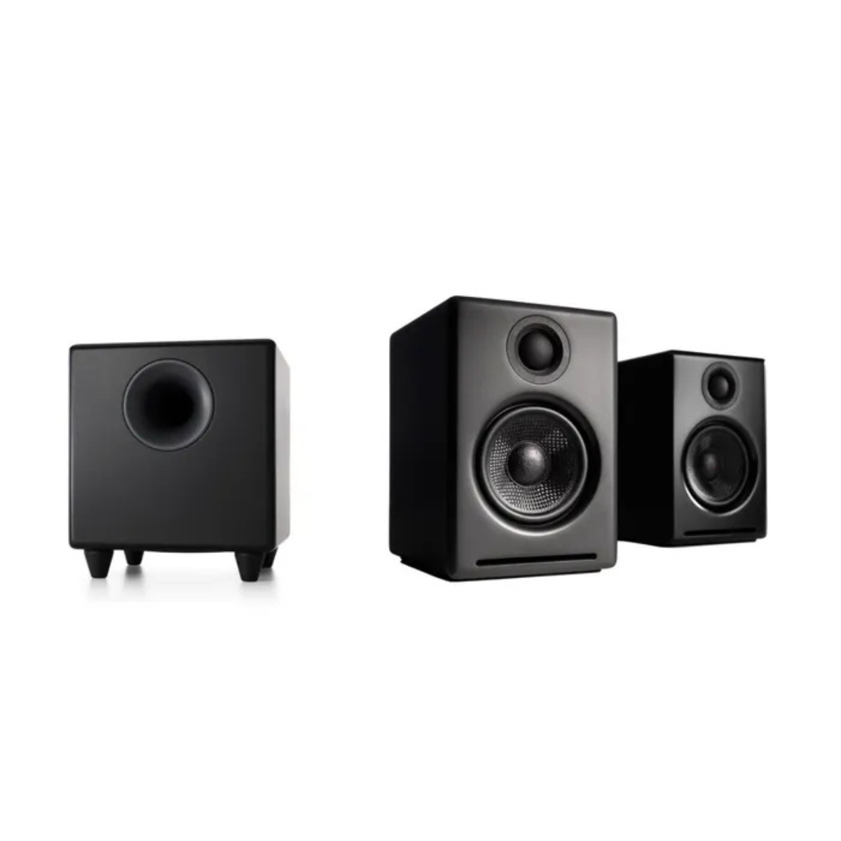 Audioengine A2+ Wireless Desktop Speakers with S8 Subwoofer - Black ...